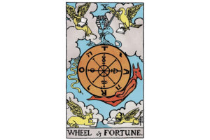 Wheel of Fortune Tarot meaning – Cycles of Change | Paul O'Mara